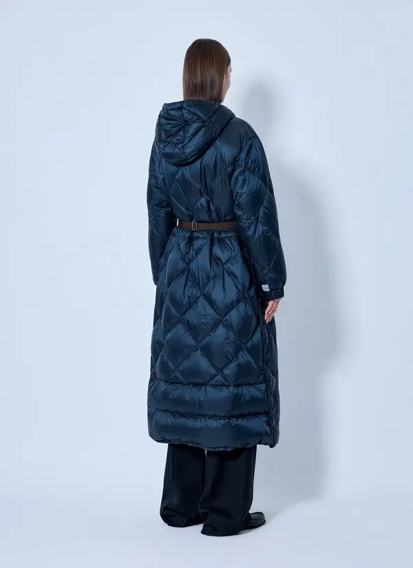 Max Mara Quilted Hooded Puffer Coat