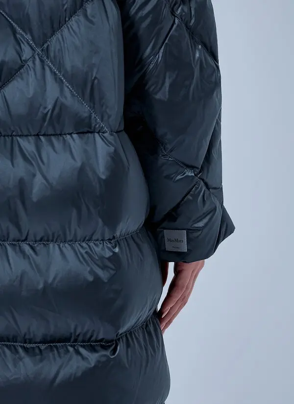 Max Mara Quilted Hooded Coat