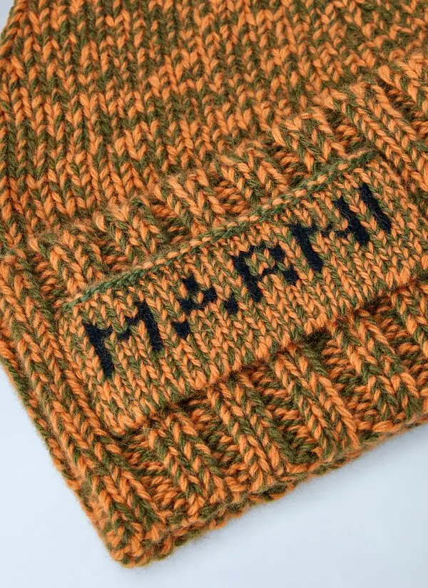 Marni Knitted Logo Beanie