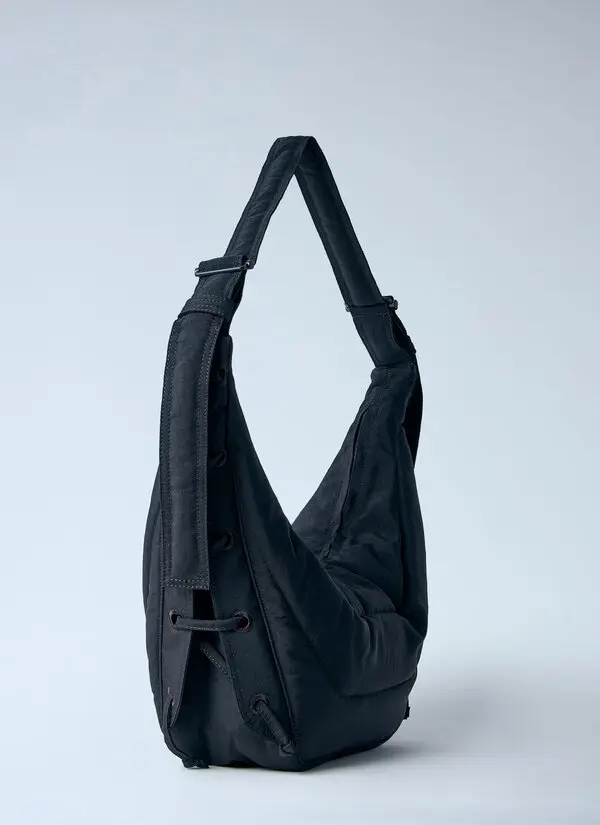 LEMAIRE Medium Soft Game Shoulder Bag - Black