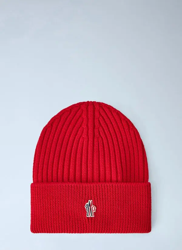 Moncler Ribbed Knit Beanie