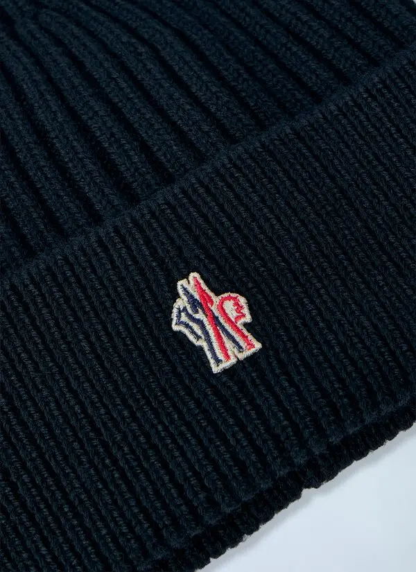 Moncler Ribbed Knit Beanie