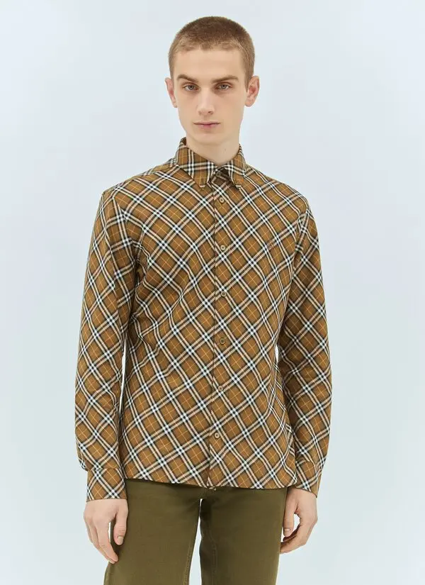 Burberry Check Cotton Shirt