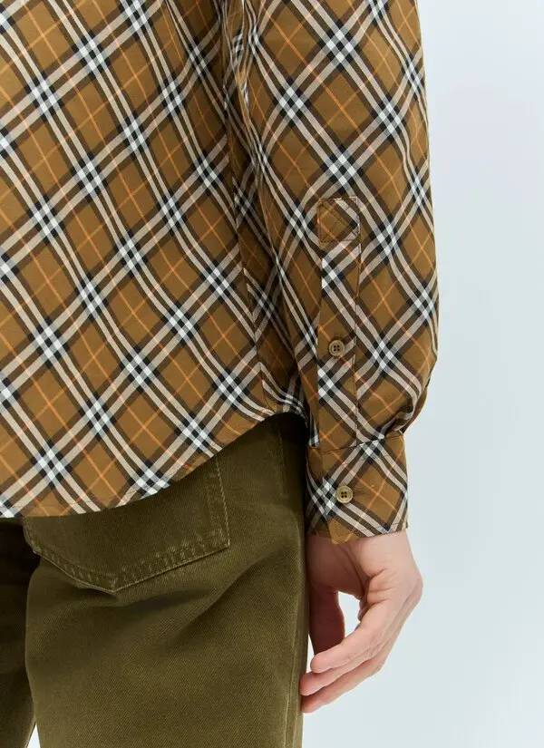 Burberry Check Cotton Shirt