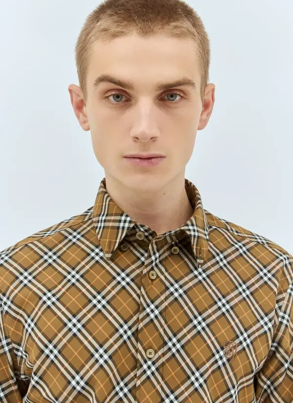 Burberry Check Cotton Shirt