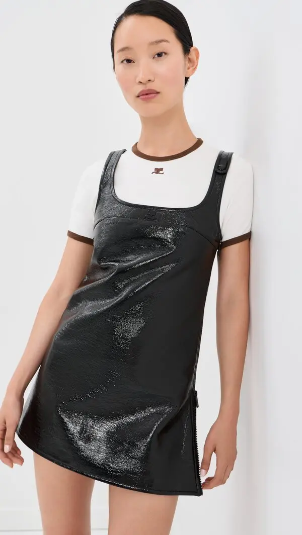COURREGES Reedition Vinyl Dress