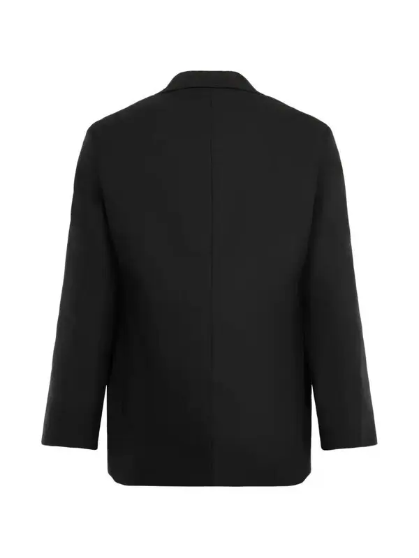Auralee Double-breasted Shawl-collar Blazer