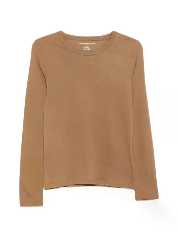 Majestic Filatures Long-sleeve T-shirt - Brown