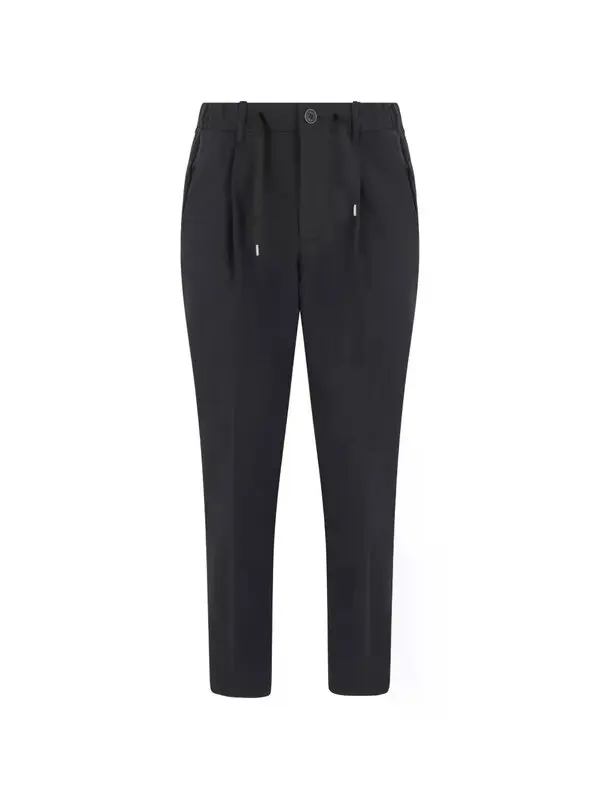 Herno Drawstring Pleated Trousers