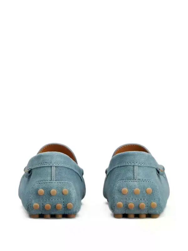 TOD'S Gommino Suede Ballet Flats - Blue