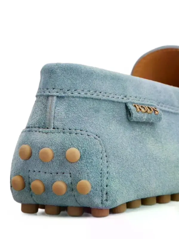 TOD'S Gommino Suede Ballet Flats - Blue