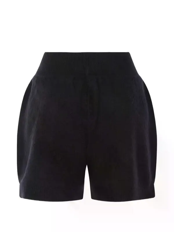 Rick Owens Ribbed-trim Knitted Shorts