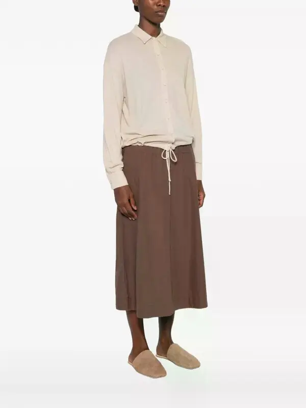 Majestic Filatures Drawstring-hem Shirt