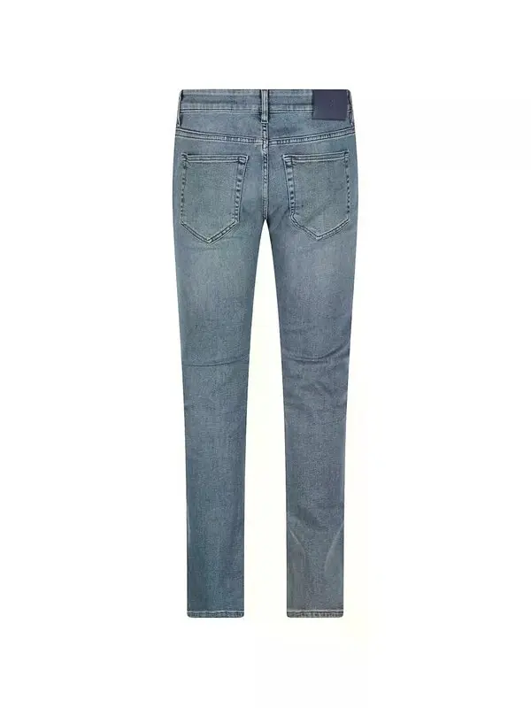 PT TORINO Faded-effect Whiskered Jeans