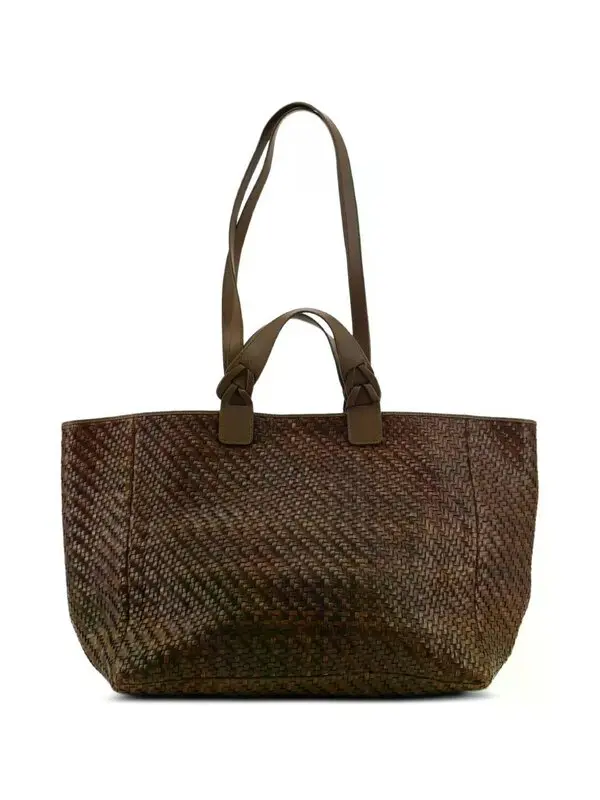 IBELIV Medium Elmio Woven Shoulder Bag - Brown