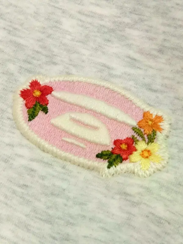 AAPE BY *A BATHING APE Floral-embroidered Logo-patch Sweatshirt