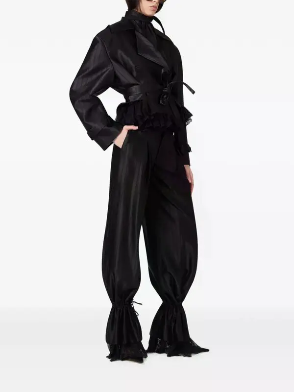 Giuseppe Di Morabito Ruffled-detail Trousers