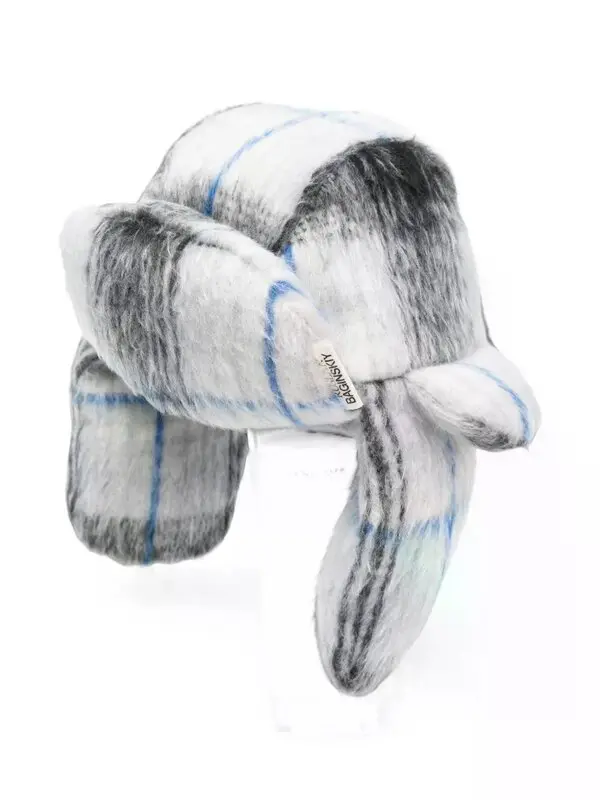 Ruslan Baginskiy Checked Hat - Grey