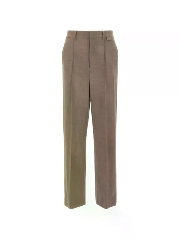 Fabiana Filippi Stitched-crease Straight-leg Trousers