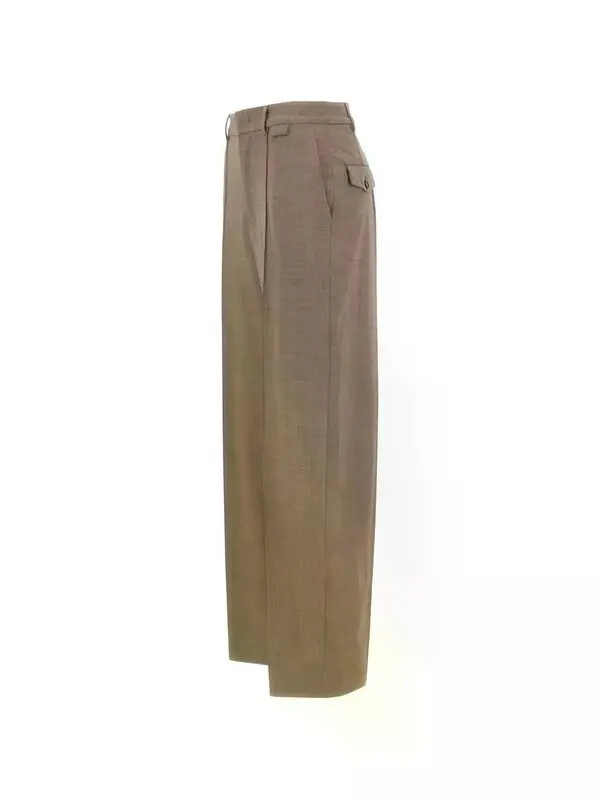 Fabiana Filippi Stitched-crease Straight-leg Trousers