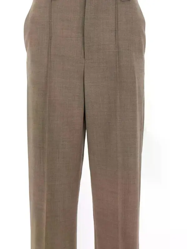 Fabiana Filippi Stitched-crease Straight-leg Trousers