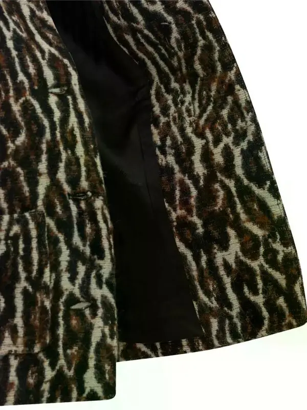 GANNI Leopard Blazer