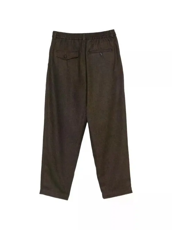 Universal Works Pleated Elasticated-waist Trousers