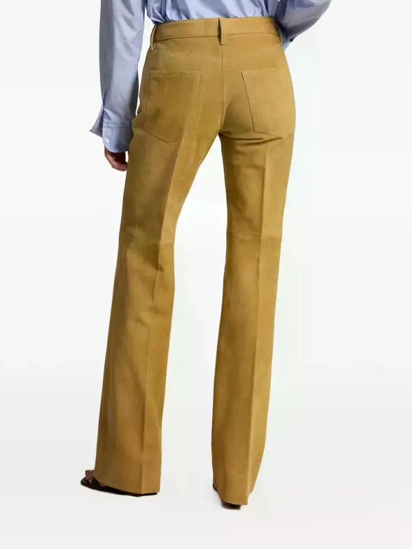 Polo Ralph Lauren Lamb-suede Bootcut Trousers