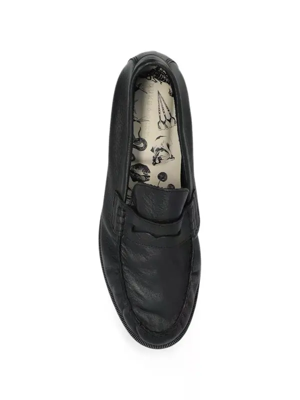 DUKE + DEXTER Ezra Leather Loafers