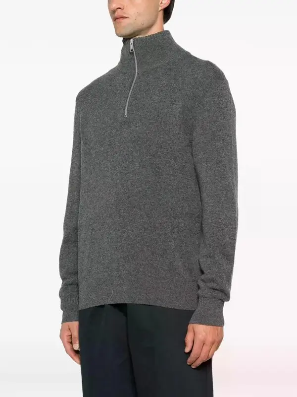 Marc O'polo Quarter-zip Knitted Sweater