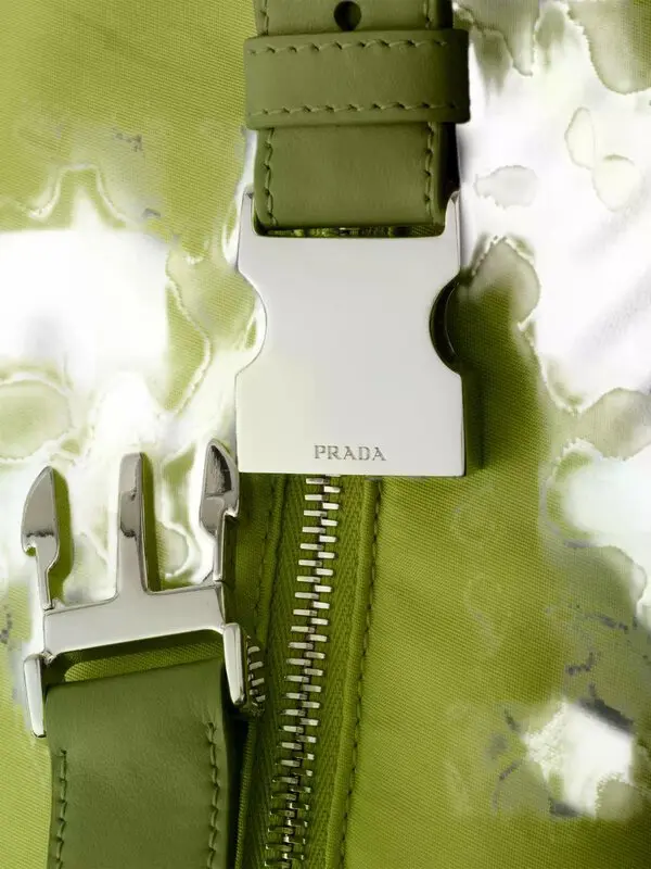 Prada Chérie Re-nylon Mini-bag - Green