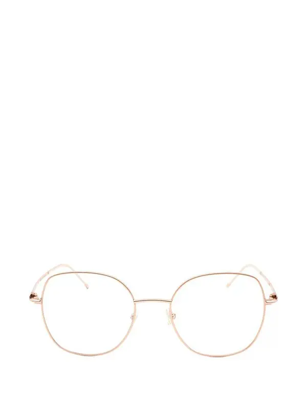 BOSS Round-frame Glasses - Gold