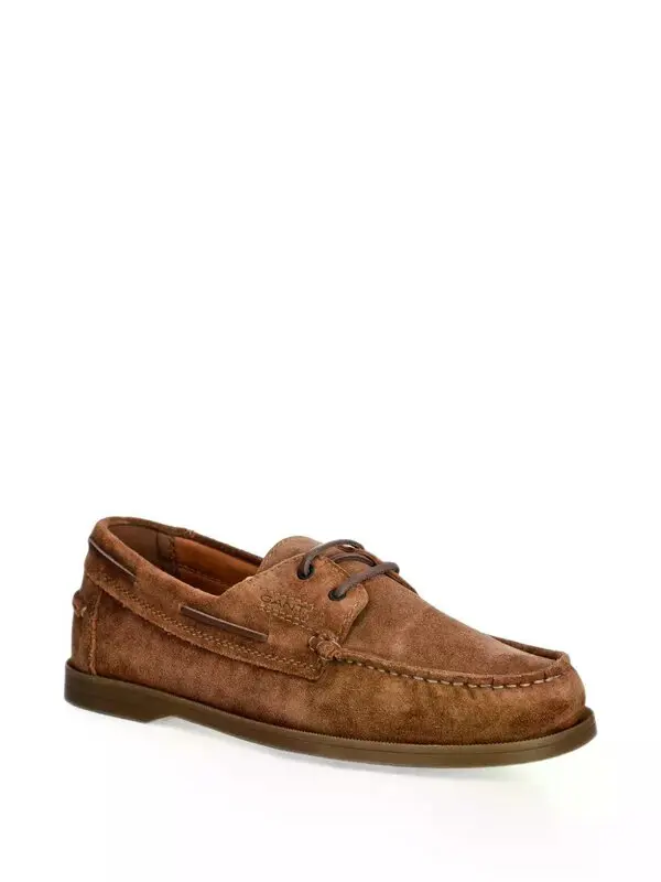 Gant Lace-up Suede Boat Shoes