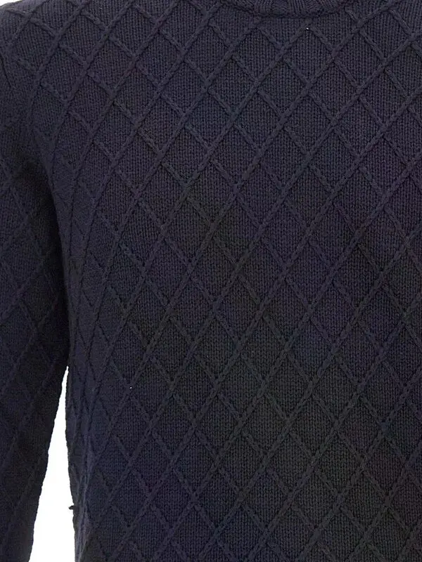 FILIPPO DE LAURENTIIS Diamond-knit Sweater