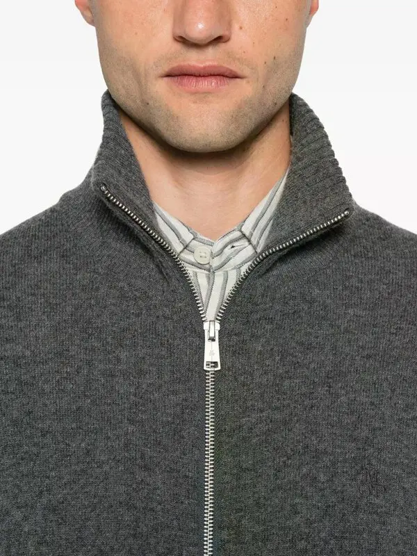Marc O'polo Zip-up Knitted Cardigan