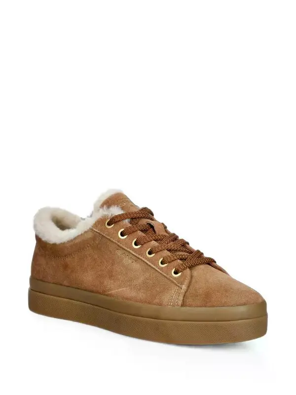 Gant Shearling-lined Suede Sneakers