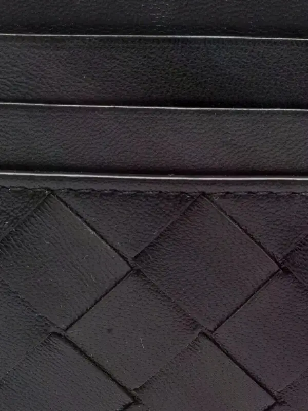 Bottega Veneta Intrecciato Leather Card Holder