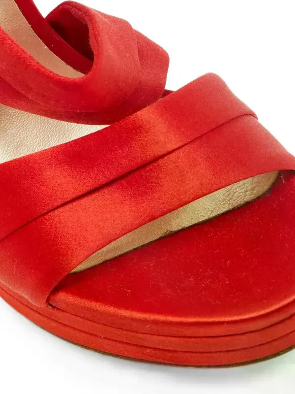Casadei Bow-detail Slingback Sandals