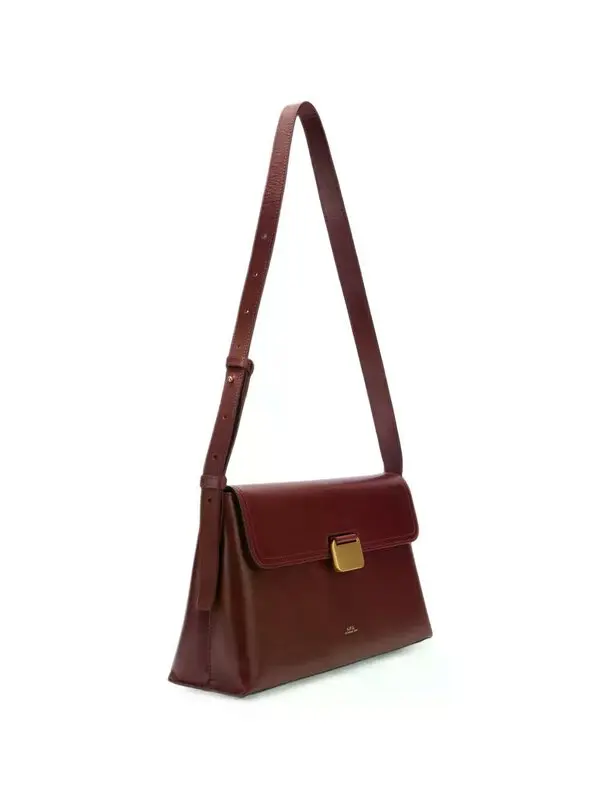 A.p.c. Medium Simone Leather Shoulder Bag