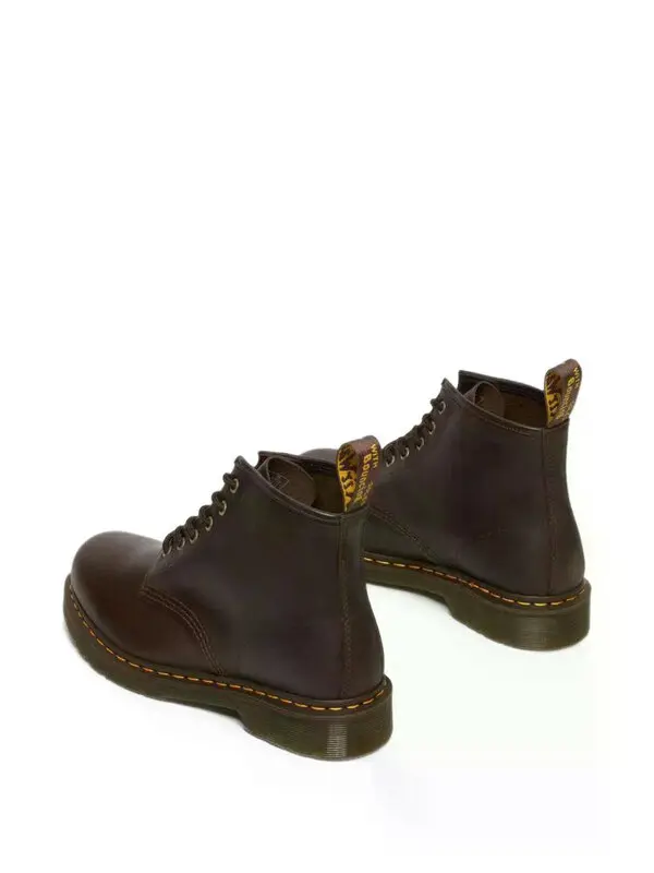 Dr. Martens 101 Leather Ankle Boots - Brown