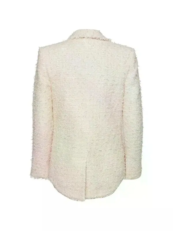 Balmain Double-breasted Tweed Blazer