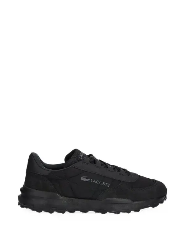 Lacoste Elite Active Evo Logo-patch Sneakers - Black