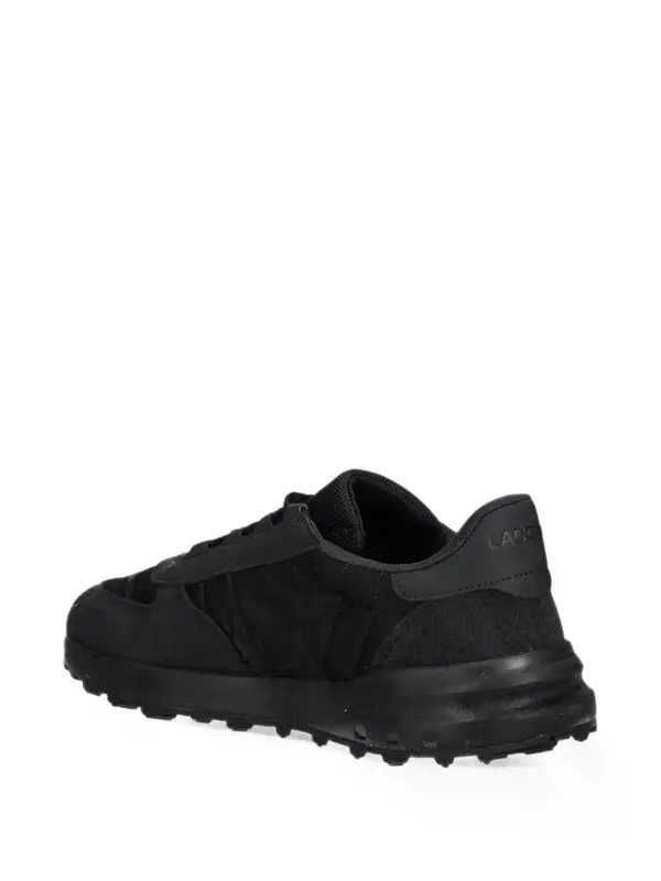 Lacoste Elite Active Evo Logo-patch Sneakers - Black