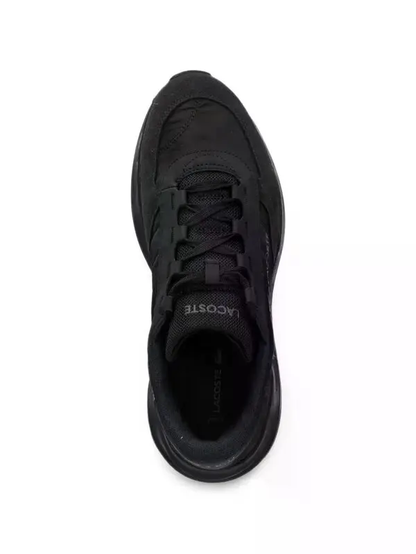 Lacoste Elite Active Evo Logo-patch Sneakers - Black