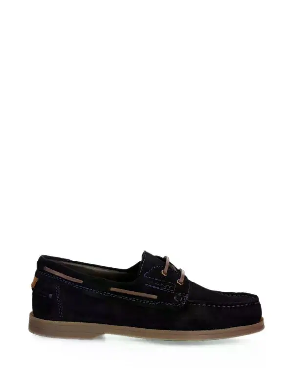 Gant Lace-up Suede Boat Shoes