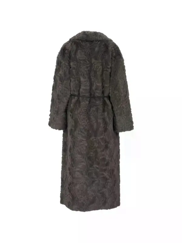 URBANCODE Belted Faux-fur Coat