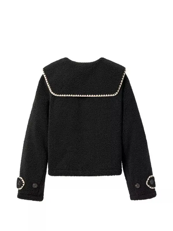 UGG Nikia Teddy-texture Jacket - Black