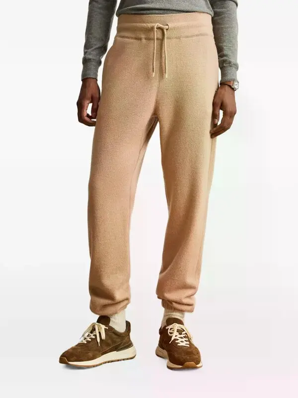 Ralph Lauren Purple Label Drawstring Wool-blend Track Pants