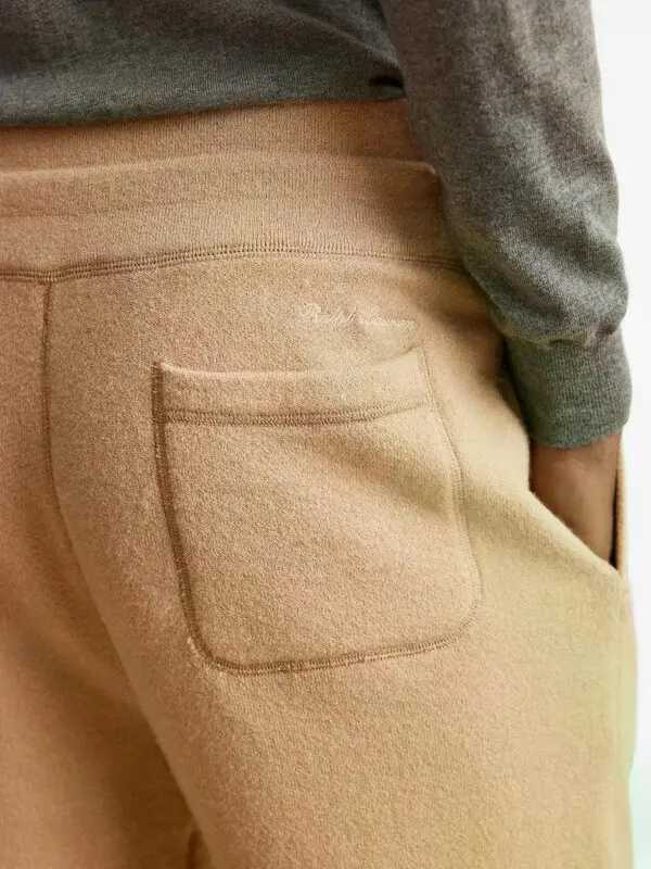 Ralph Lauren Purple Label Drawstring Wool-blend Track Pants