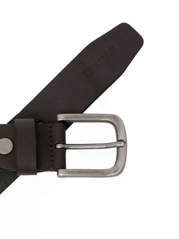 BLAUER. Buckle-fastening Leather Belt